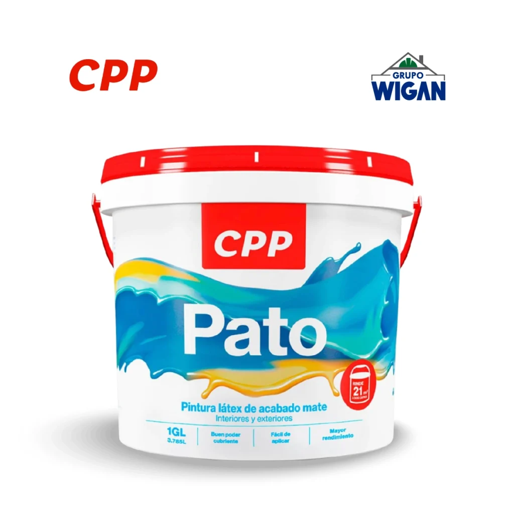 Látex Pato CPP – Pintura Mate para Interiores y Exteriores