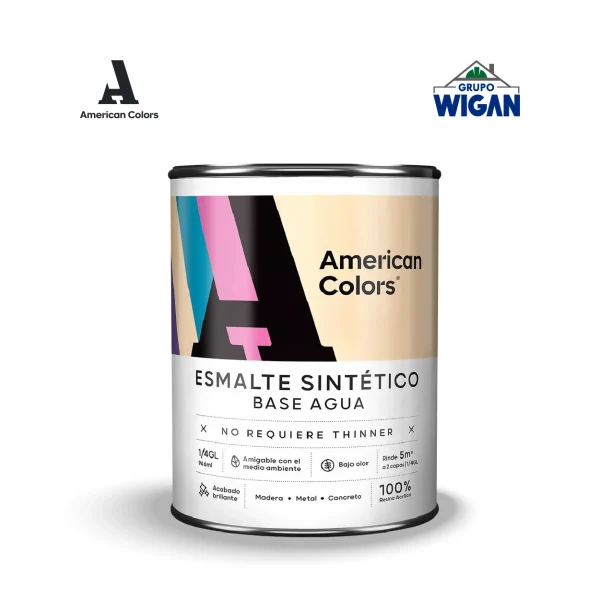 American Colors Esmalte al Agua | Interiores y Exteriores
