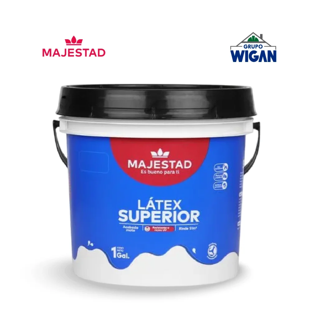 Látex Superior Majestad 1 Gl | Acabado Mate Profesional
