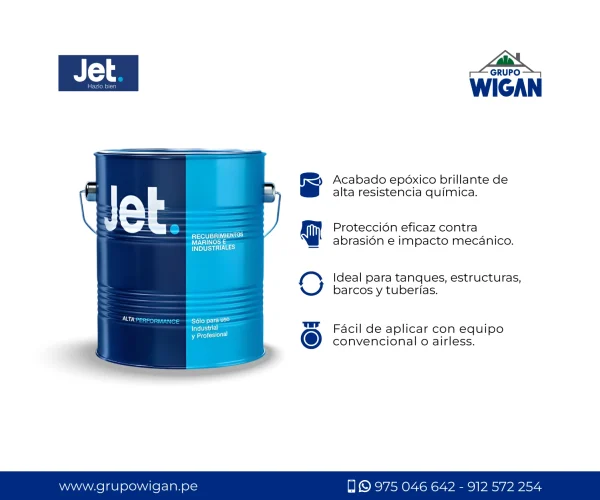 Durapox Esmalte 950 JET | Resistencia Química y Abrasiva