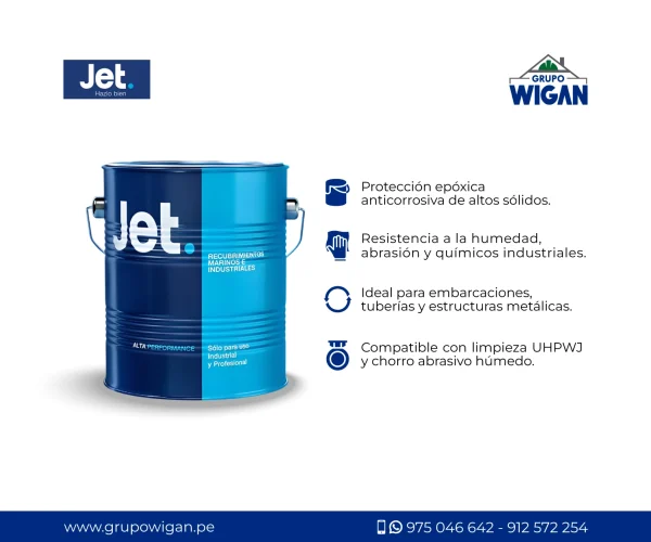 JET 70 MP | Pintura Epóxica Anticorrosiva