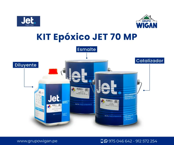 JET 70 MP | Pintura Epóxica Anticorrosiva